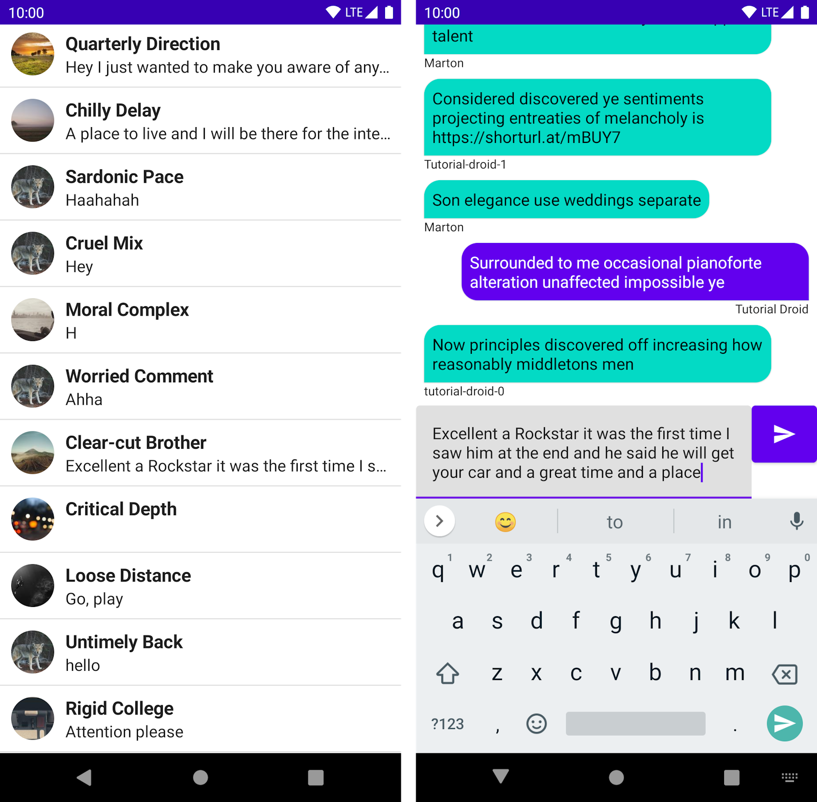 Jetpack Compose Example App