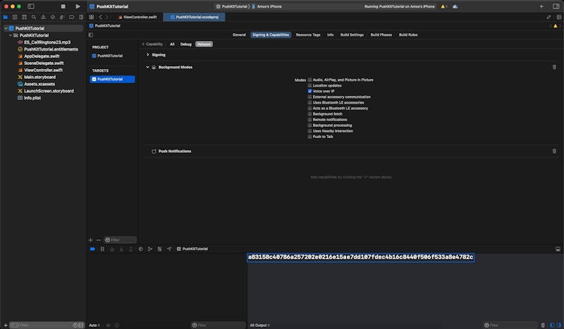 Using PushKit Notification - How To Show an Incoming Call on a Device