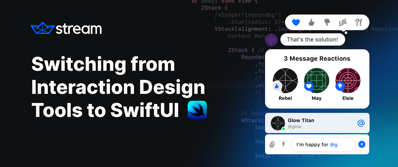 Switching from Interaction Design Tools to SwiftUI