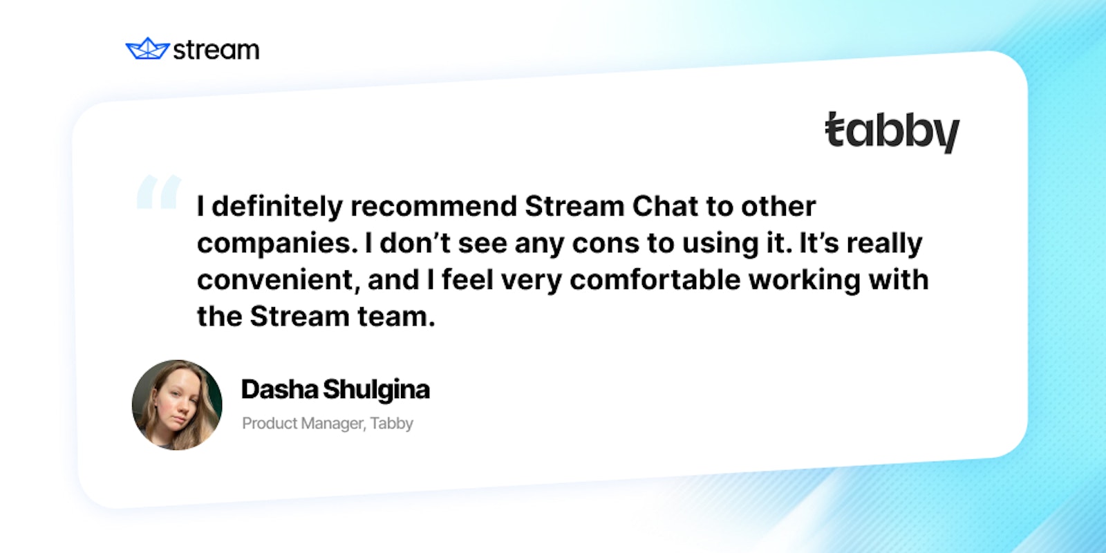 Tabby Uses Stream Chat to Reimagine Mobile UX