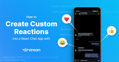 How to Create Custom Reactions in a Compose Chat App