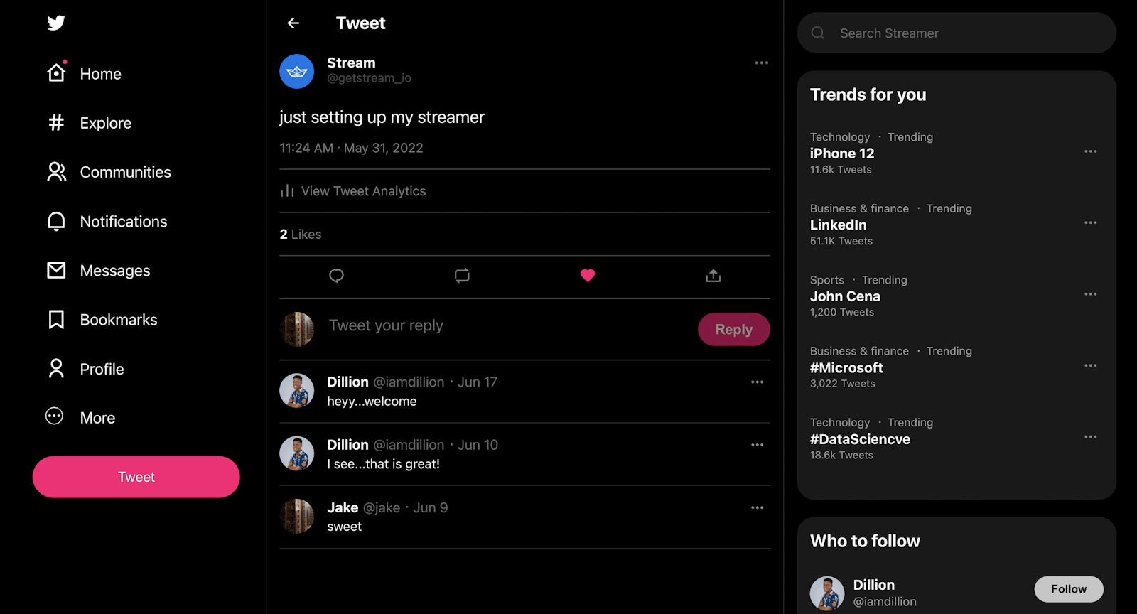 Adding Tweet Reactions and Showing Notifications - Twitter Clone Part 3