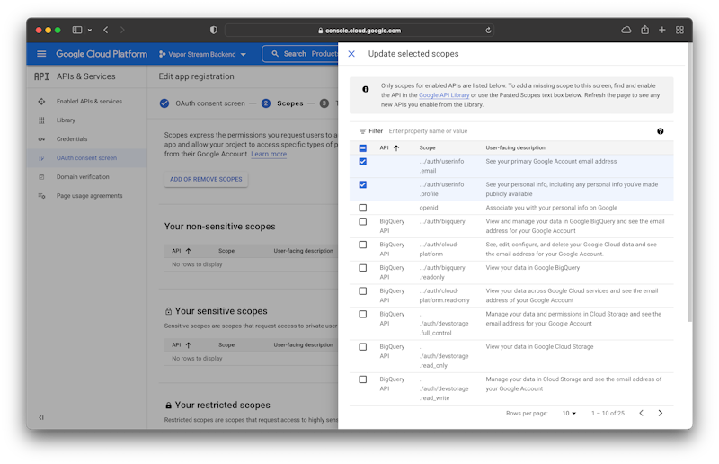 Server-Side Vapor Swift Implementation With Google, Apple, and Github ...