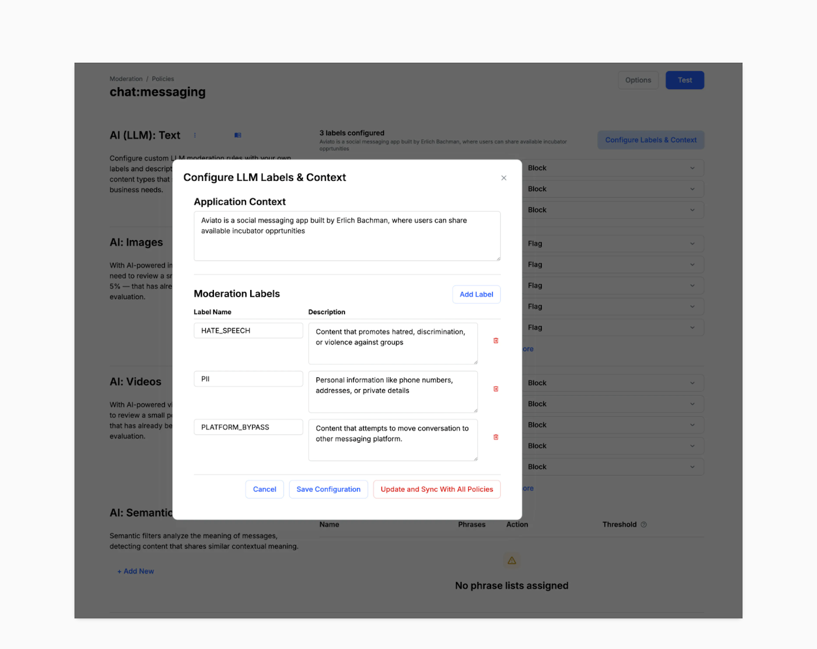 Introducing LLM Moderation for AI Text Harm Detection