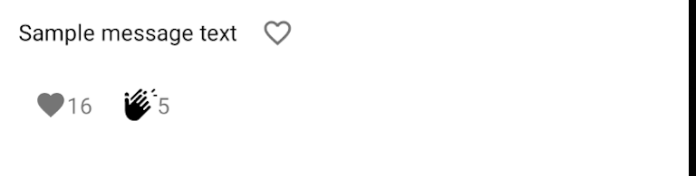 Reactions with the Stream Chat Android SDK