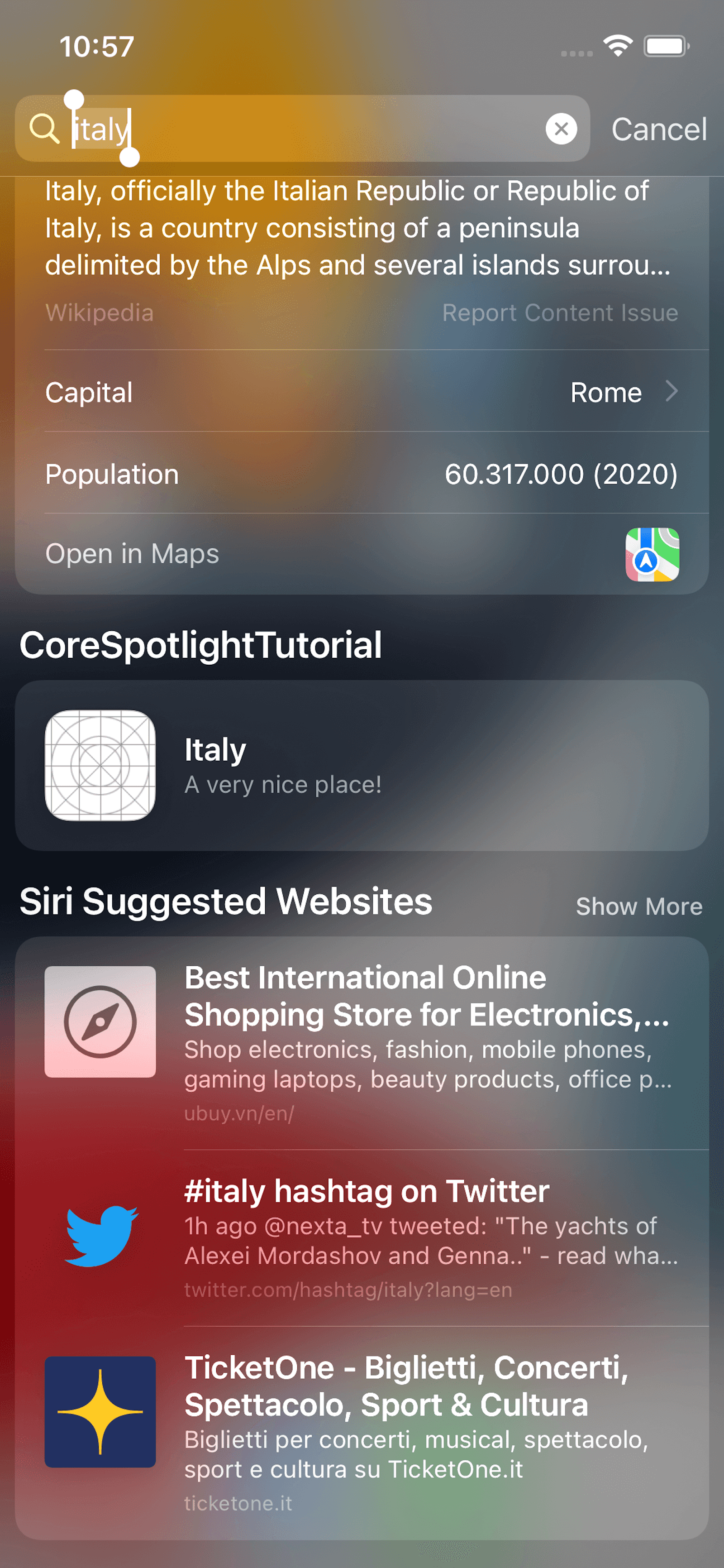 Core Spotlight App Experience - What is Spotlight?
