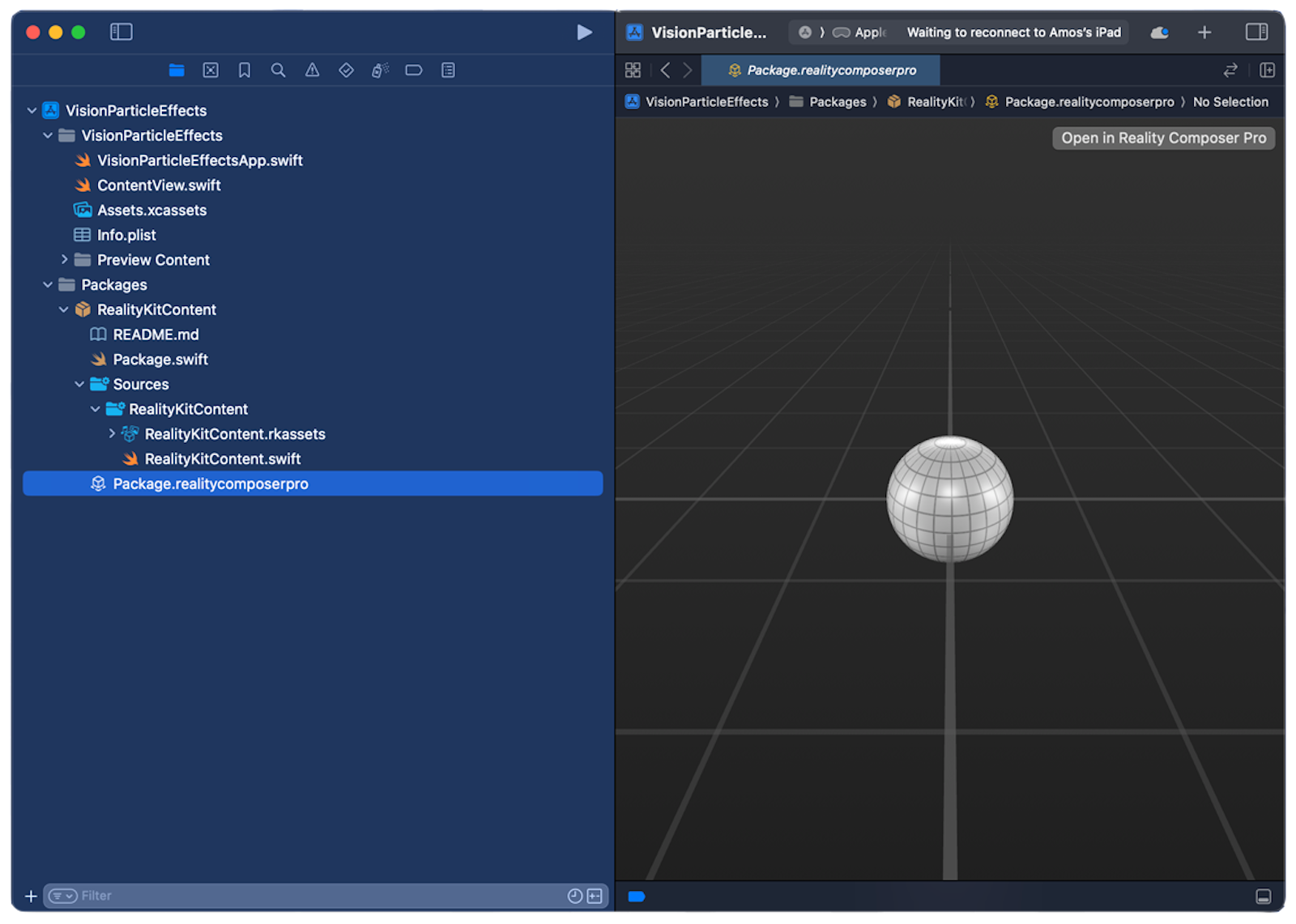 Build Realistic Particle Effects for visionOS
