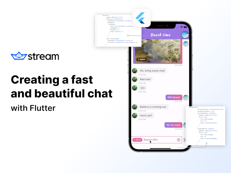 Creating a fast and beautiful chat with Flutter