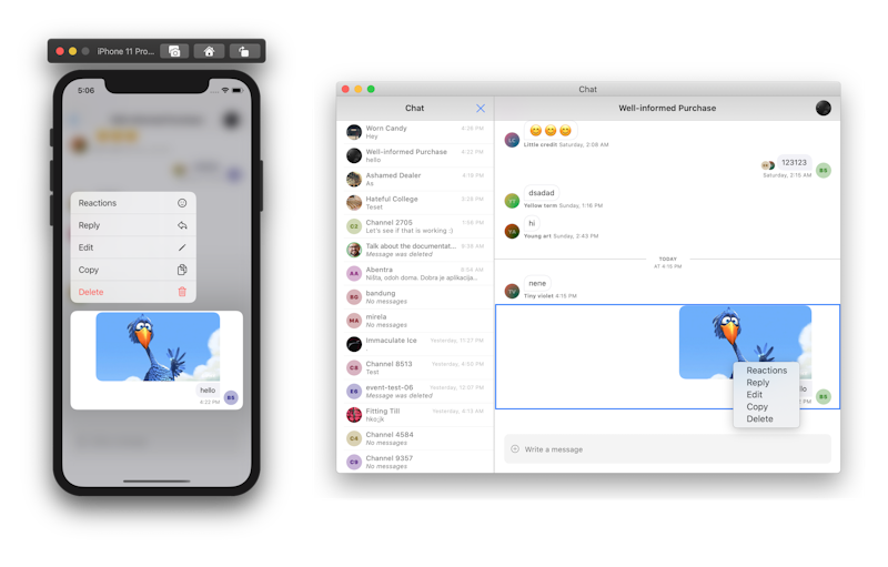 How to Build a Cross-Platform iOS and macOS Chat App using Stream