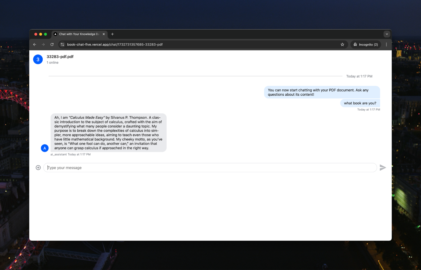 Use Pinecone, OpenAI, & Stream To Chat With Any Book