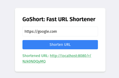 Build a URL Shortener with Go, Redis, and HTMX