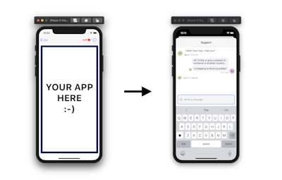 How to Implement In-App Support Chat on iOS