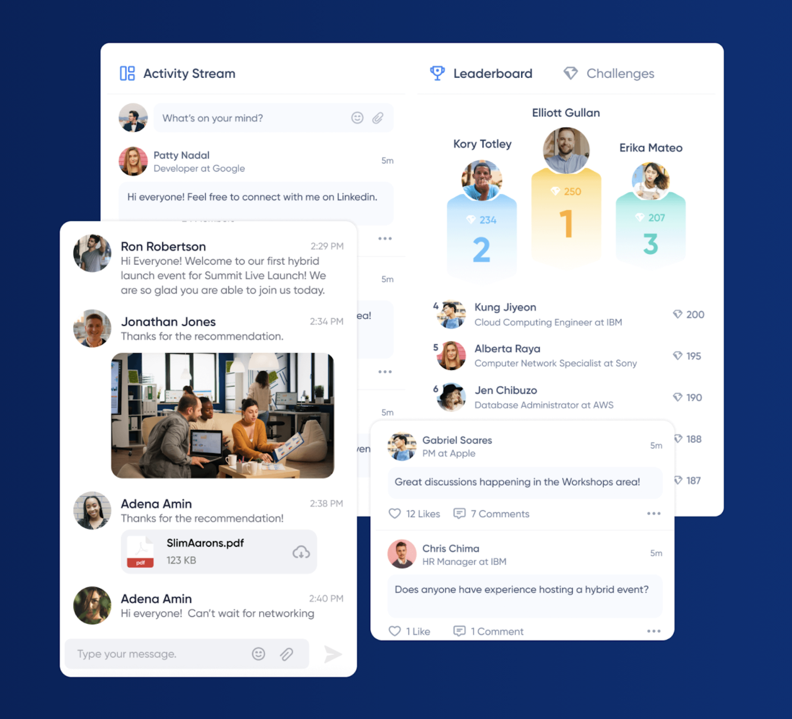 Virtual Event Platform Enhances Experience With Real-Time Chat
