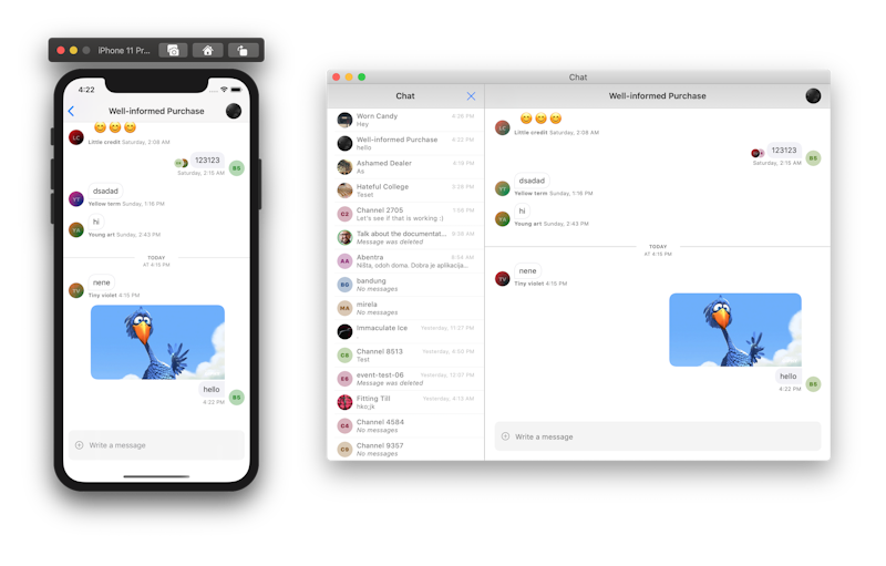 How to Build a Cross-Platform iOS and macOS Chat App using Stream