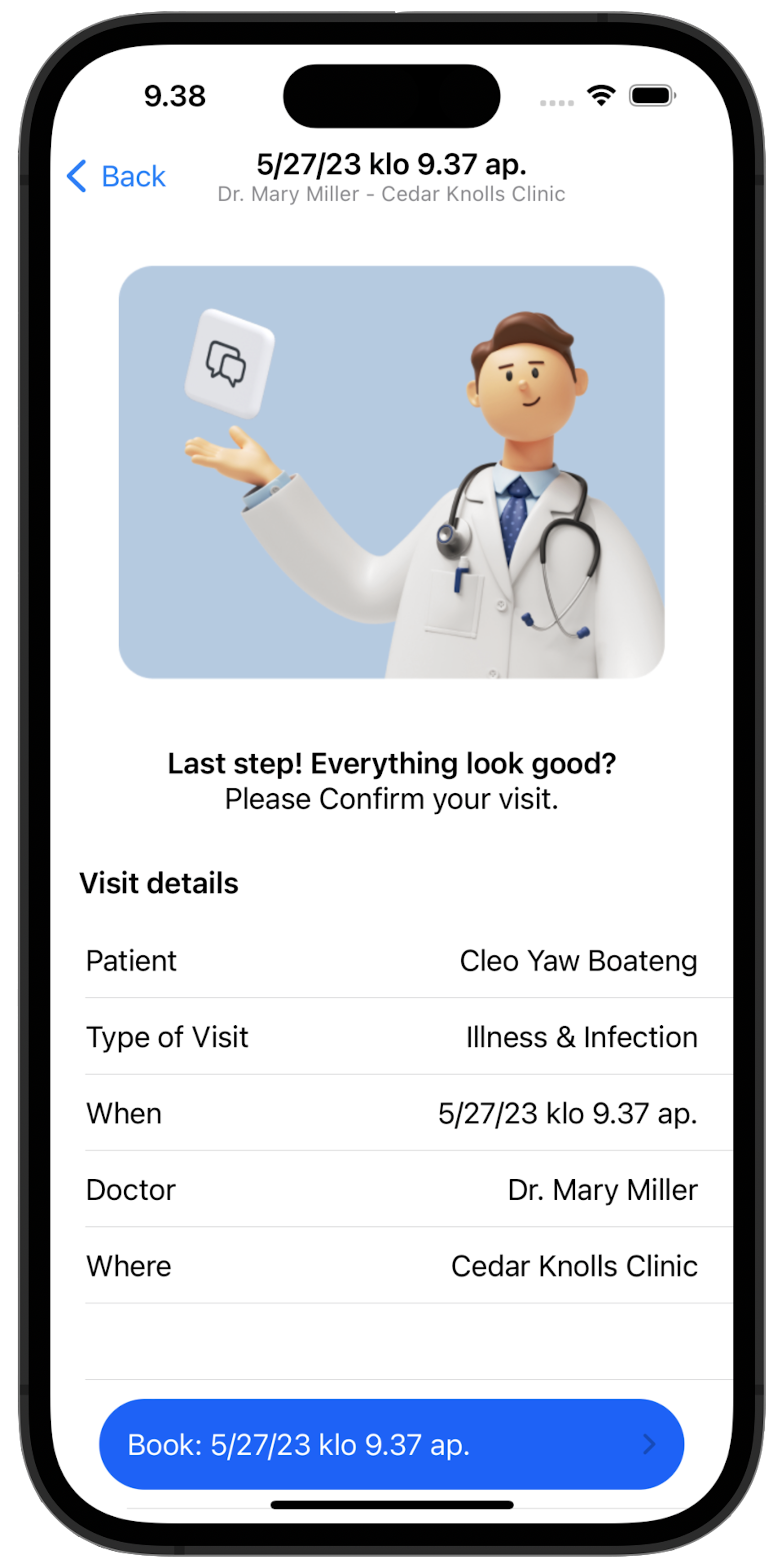 Integrating Chat and Scheduling To Transform Online Care Appointments