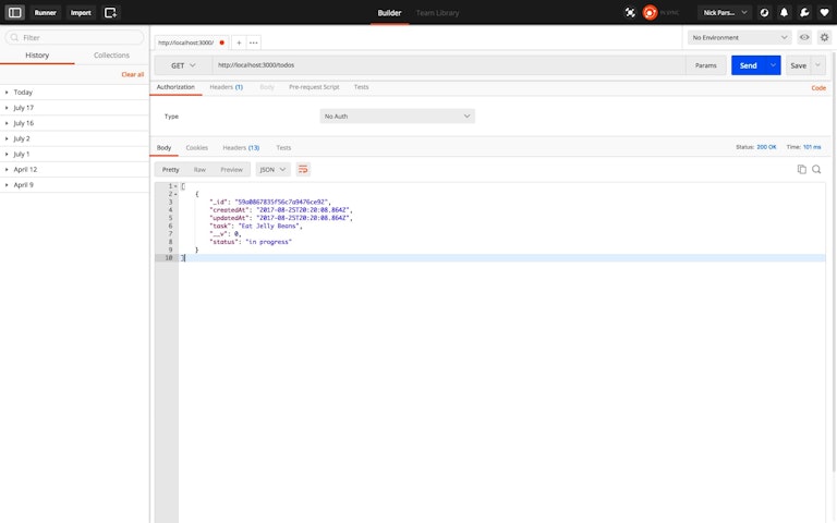 Build a REST API with Node.js, Restify & MongoDB