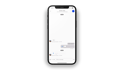 Sending Audio Messages (Voice Notes) With Flutter