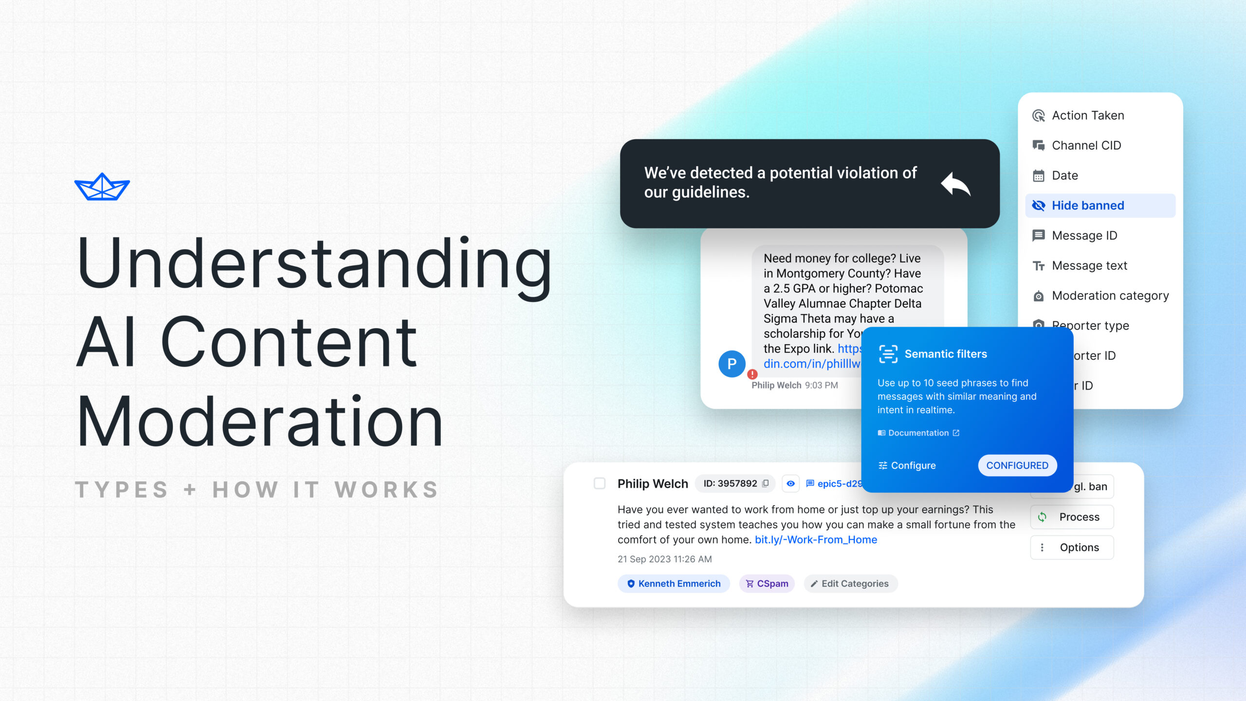 Understanding AI Content Moderation: Types & How it Works