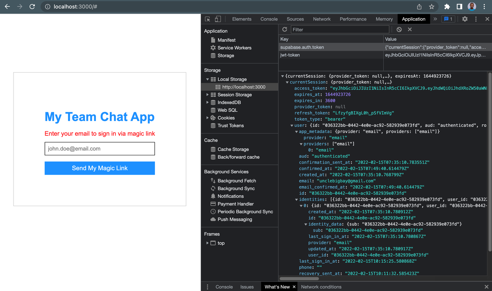 How to Integrate Passwordless Authentication into a React Chat App With Supabase