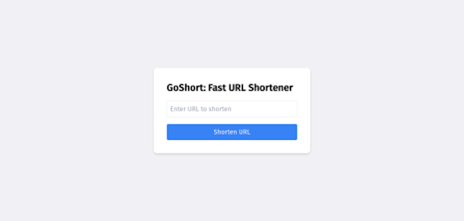 Build a URL Shortener with Go, Redis, and HTMX