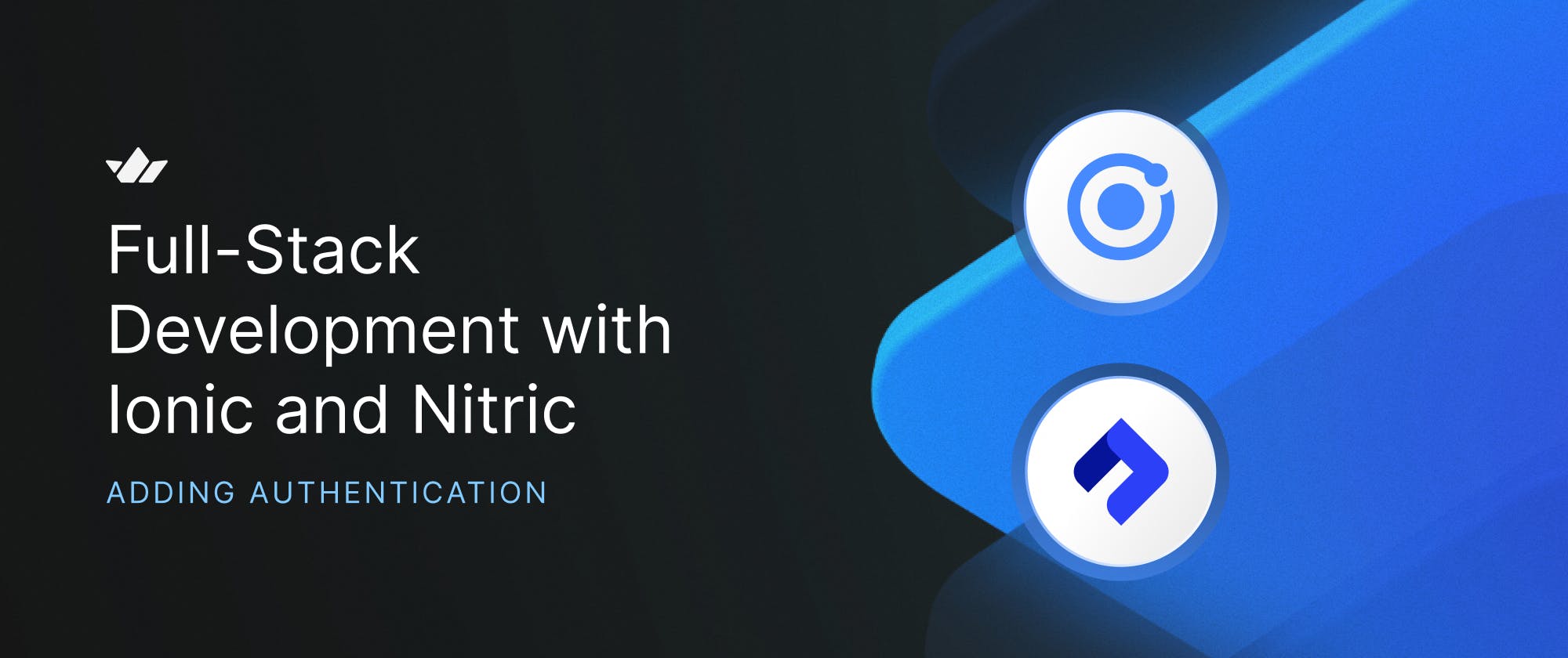 Adding Authentication with Ionic and Nitric