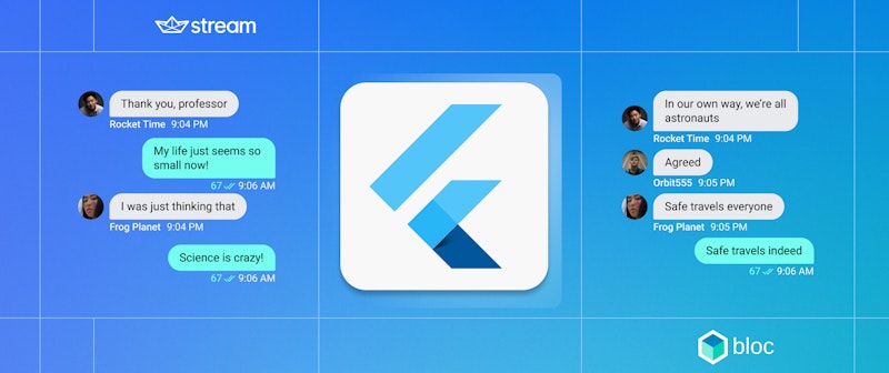 Build a Flutter Social Chat with Stream - Bloc & Domain Driven Design