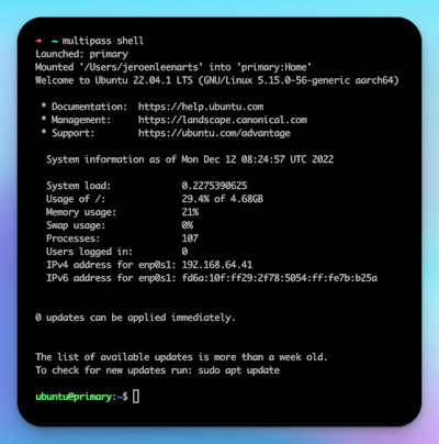 How to Run Stream’s Docs on a Multipass VM