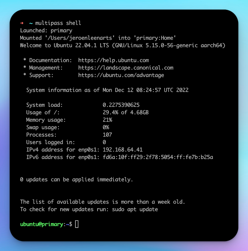 How to Run Stream’s Docs on a Multipass VM