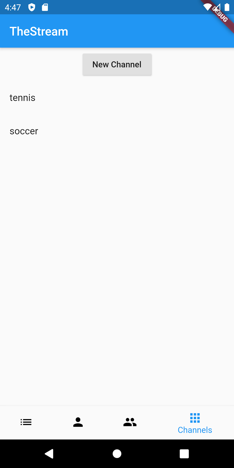 Stream Flutter: Building a Social Network with Flutter – Group Channels
