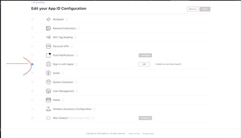 Implement "Sign in with Apple" on React Native iOS Chat App