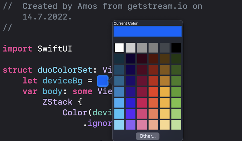 Using Xcode- Creating Reusable and Shareable Color Palettes