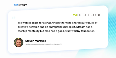 Dealer-FX Enjoys 90% User Retention After Integrating Stream Chat
