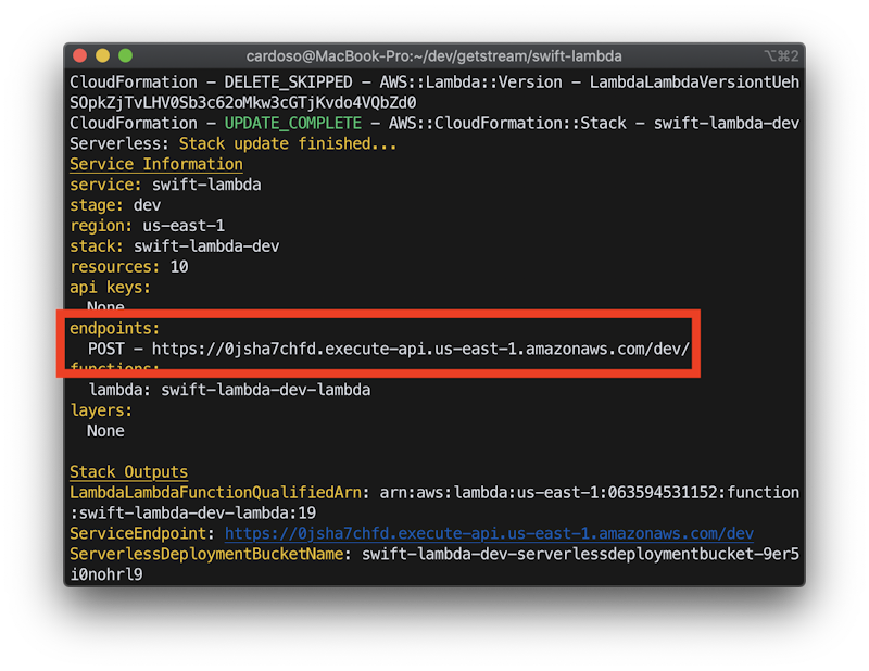 Generate JWTs with Swift on AWS Lambda