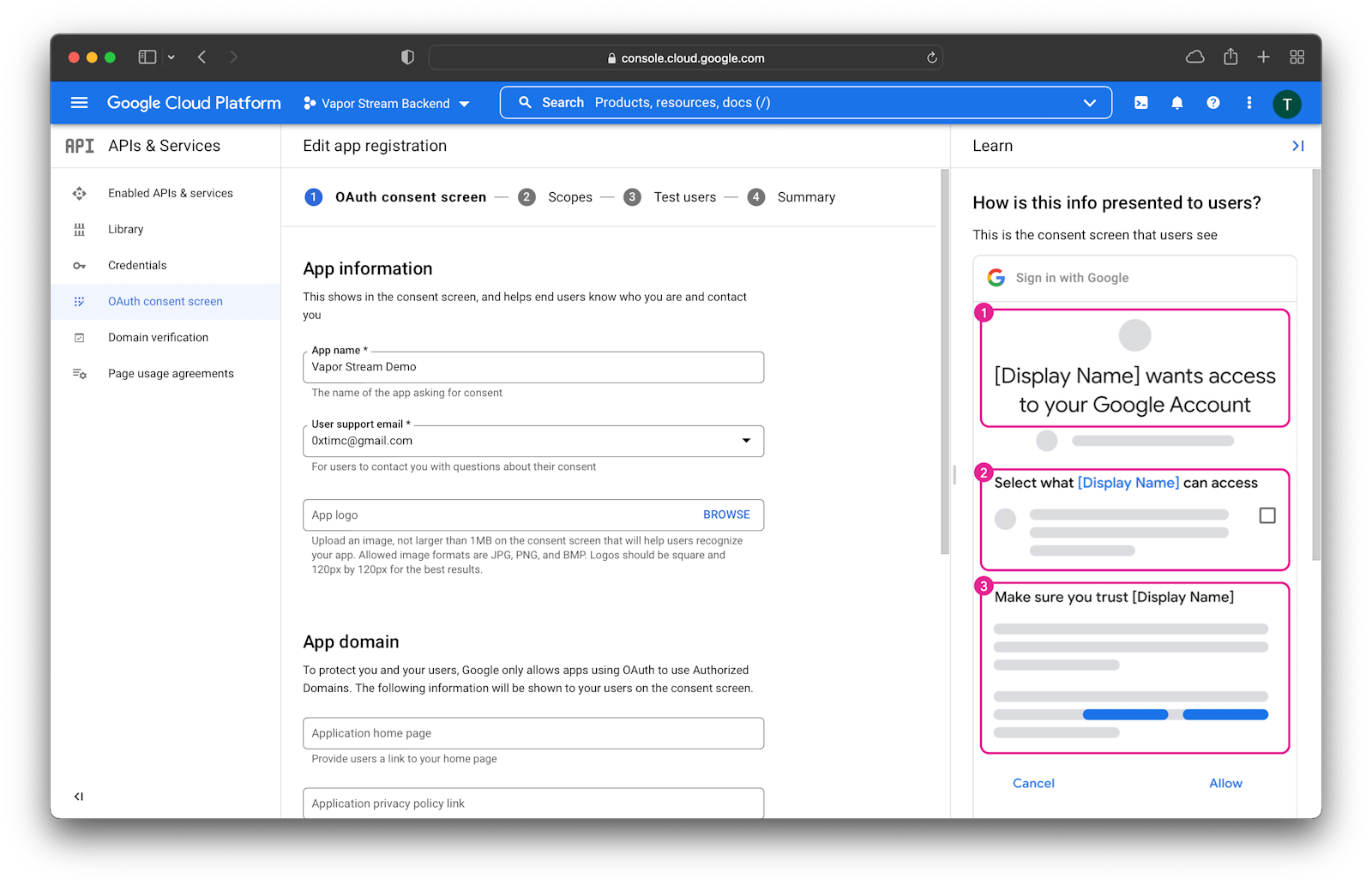 Server-Side Vapor Swift Implementation With Google, Apple, and Github Authentication