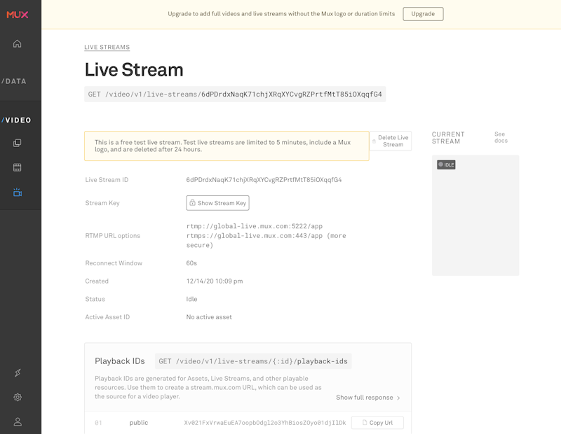 Live Streaming With Mux, Stream, and Flutter