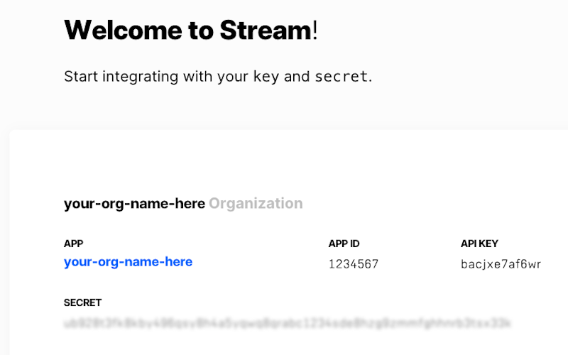 Get up and Running With Stream Chat