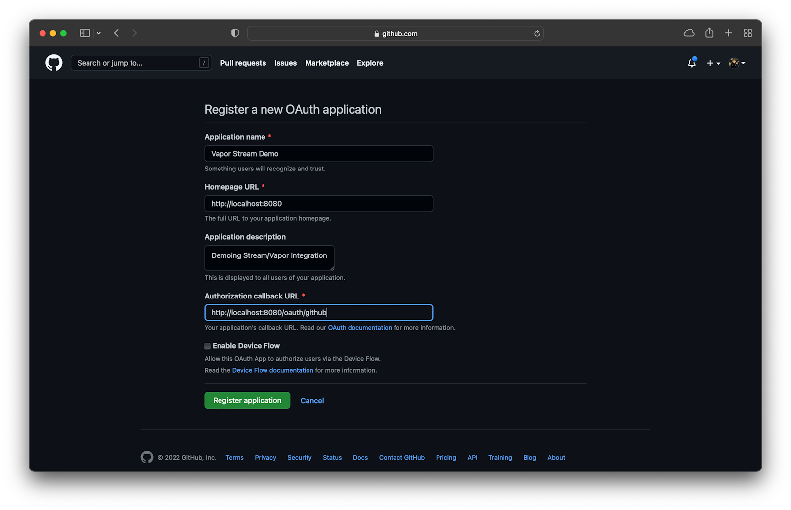 Server-Side Vapor Swift Implementation With Google, Apple, and Github Authentication