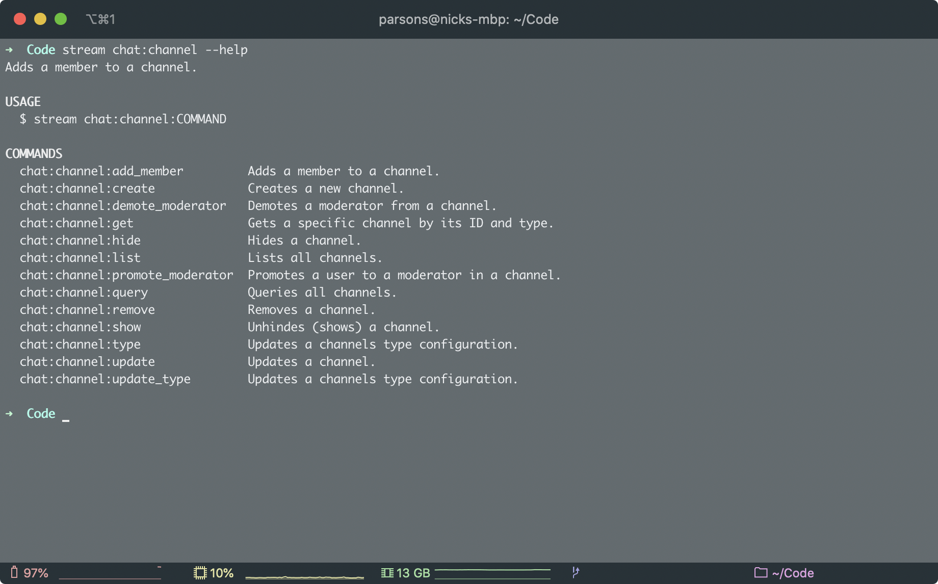The Stream CLI By Example