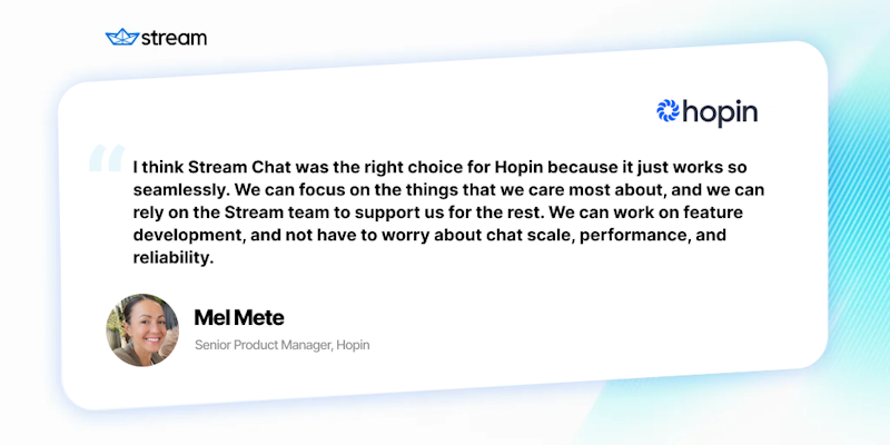 Hopin Connects Millions of Virtual Event Attendees With Stream Chat