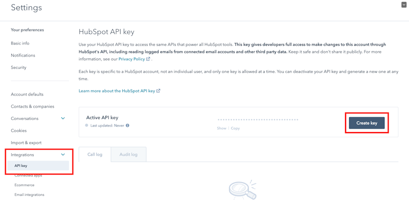 Send Chat Transcripts to HubSpot