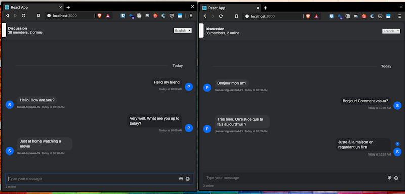 Translate Chat Messages in Real Time with Amazon Translate
