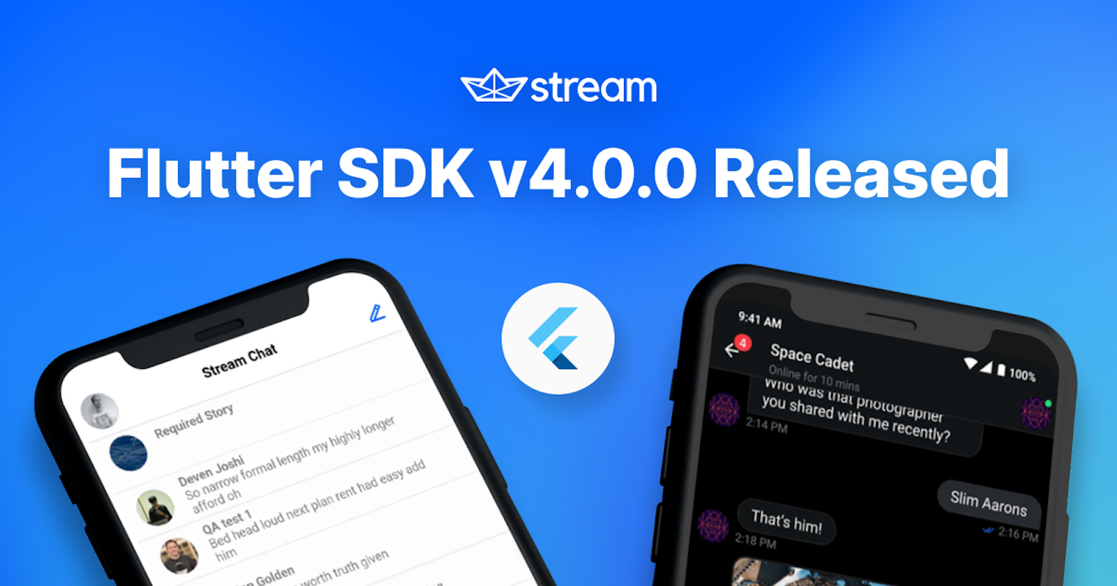 Announcing v4 of the Flutter SDK for Stream Chat