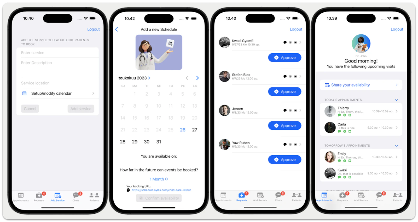 Integrating Chat and Scheduling To Transform Online Care Appointments