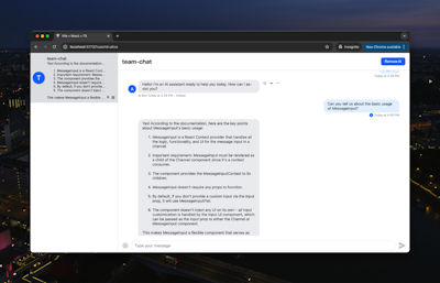 How to Add RAG-Based AI to Team Chat With Stream
