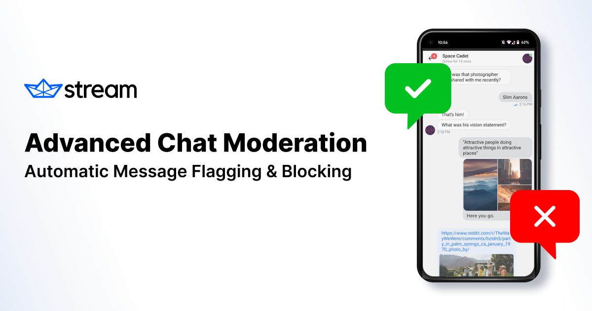 Machine Learning Chat Moderation - Automate Message Flagging & Blocking