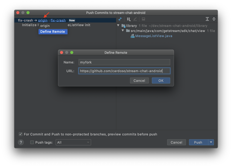 How to use GitHub with Android Studio - Import Commit and Push Project Files