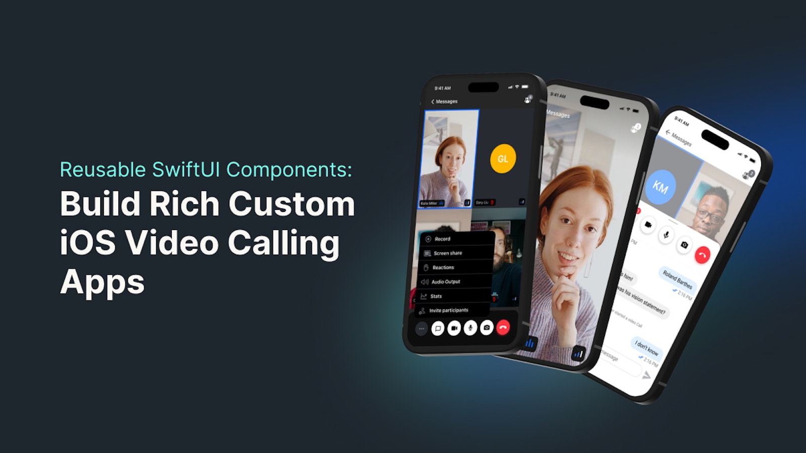 Create Audio/Video Calling Apps With SwiftUI Components