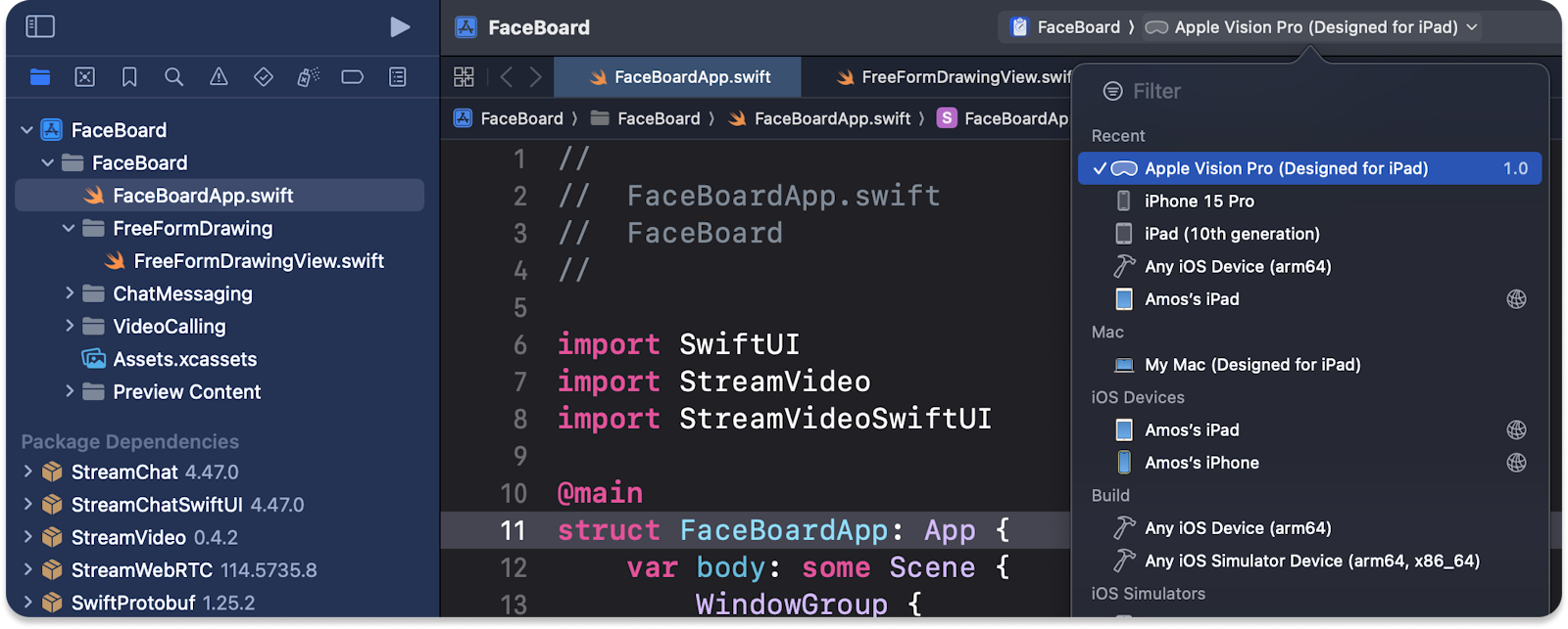 Build a visionOS App To Draw and Make Freeform Writing