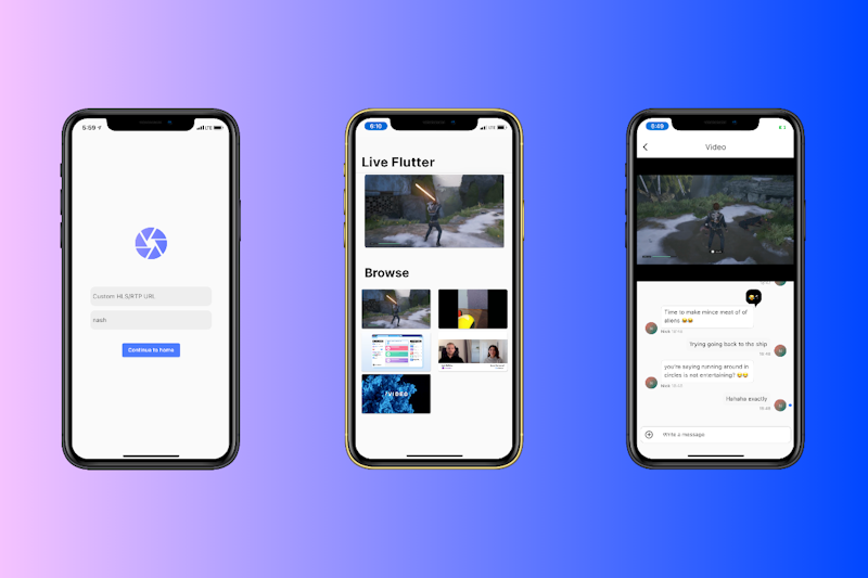 Live Streaming With Mux, Stream, and Flutter