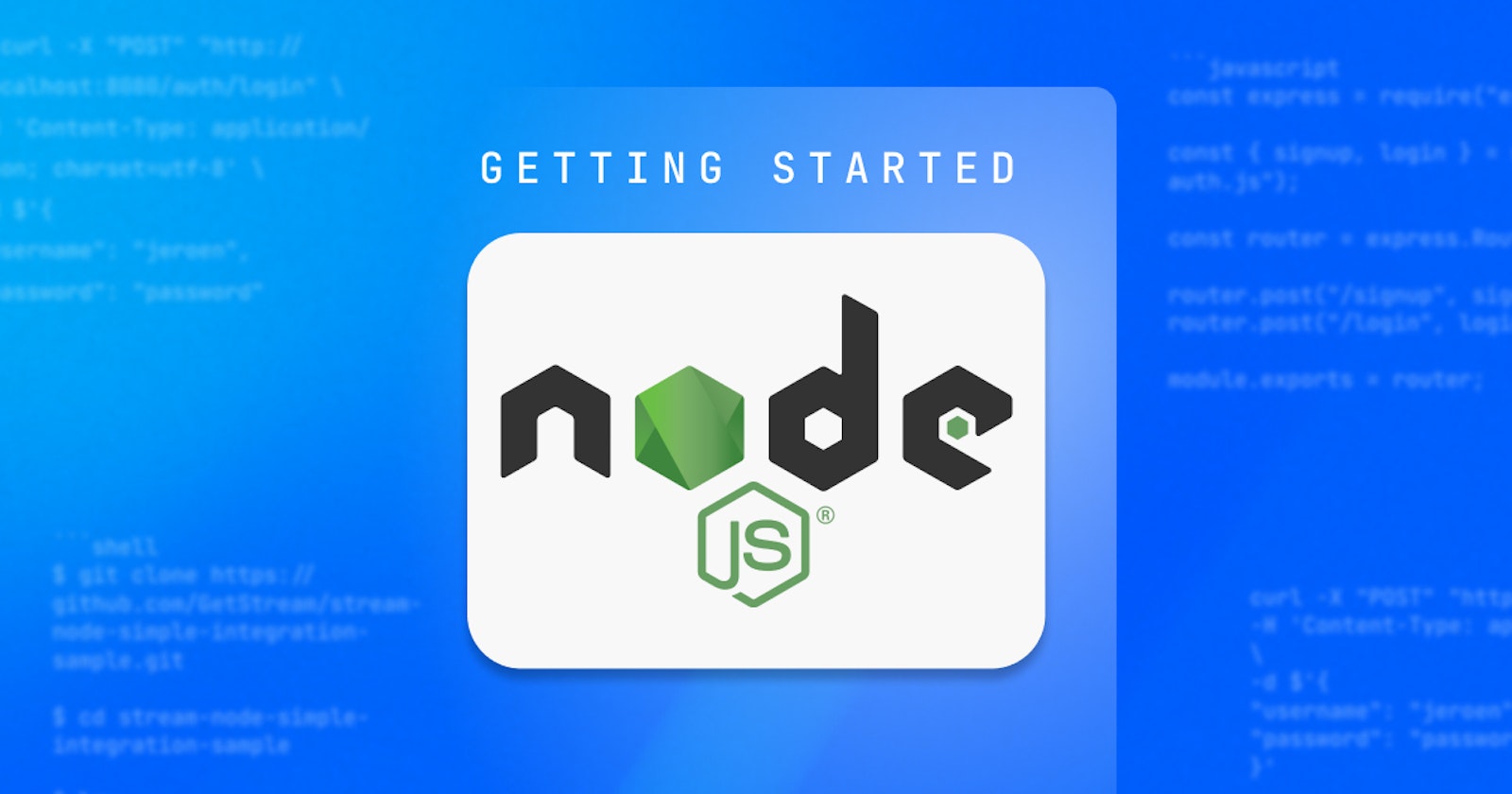 Minimal Node Integration to Get You Started with Stream